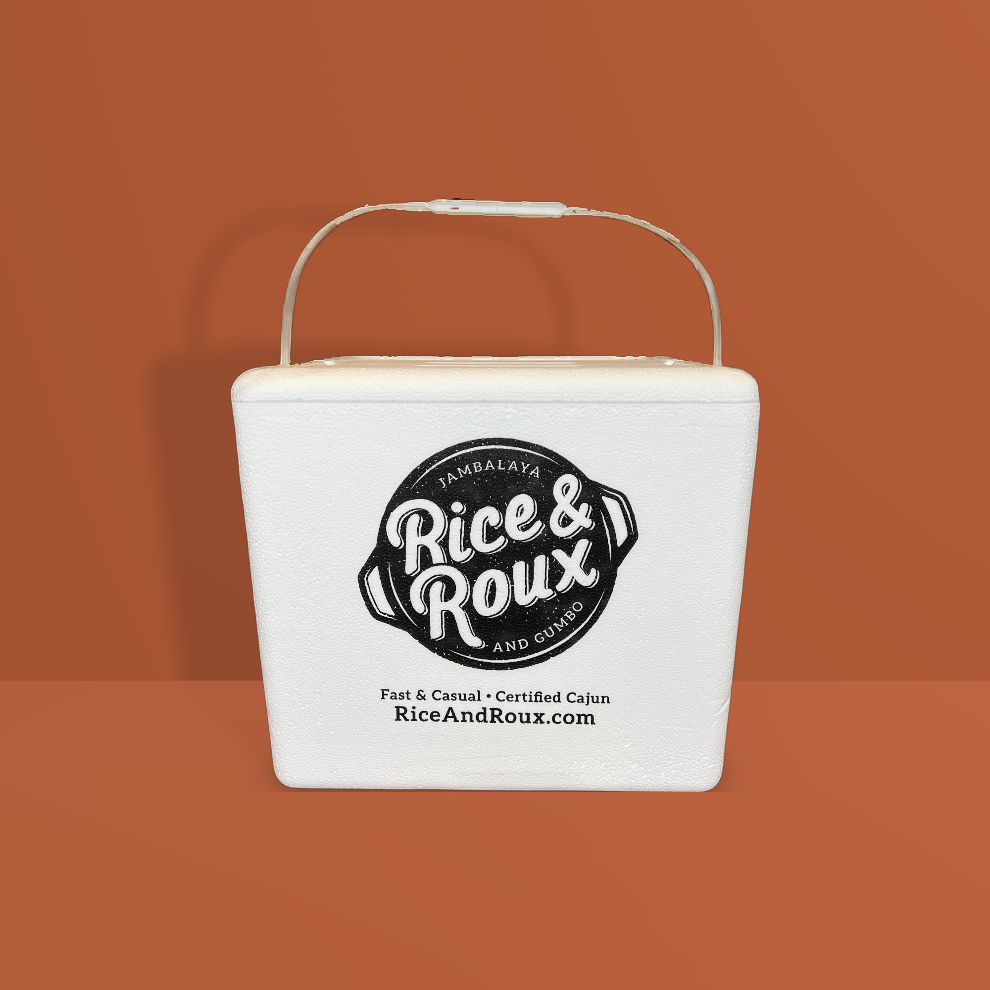 Styro Cooler of Jambalaya | Rice & Roux Order Online